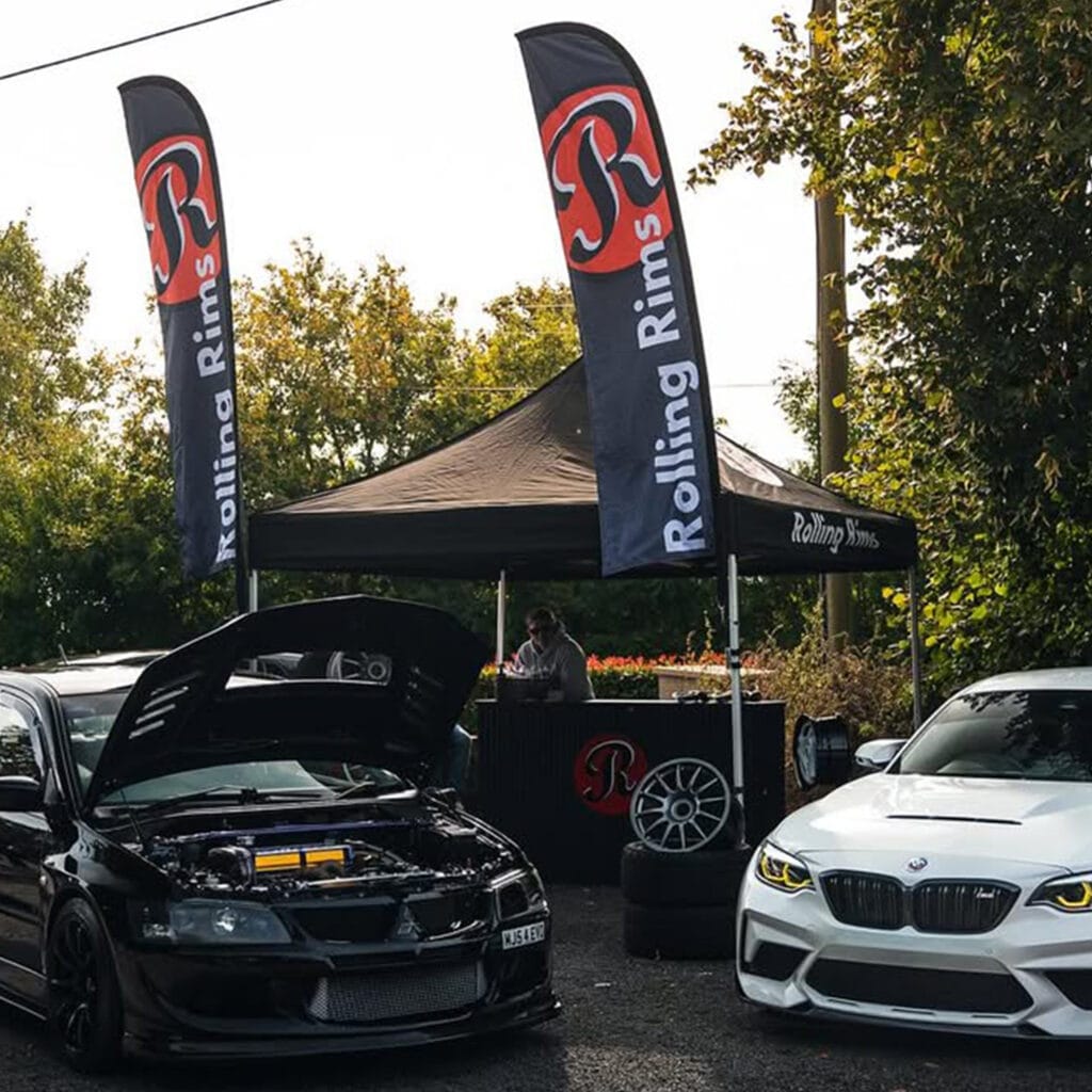 Eco-Friendly Custom Printed Feather Flags UK - Surf & Turf