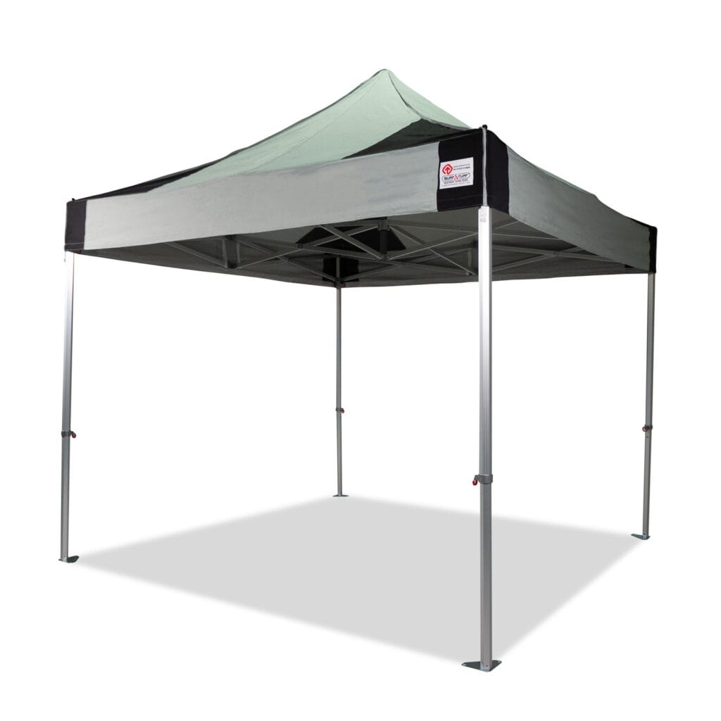 3m x 3m Heavy Duty Pop Up Gazebo | Instant Shelter | Surf & Turf