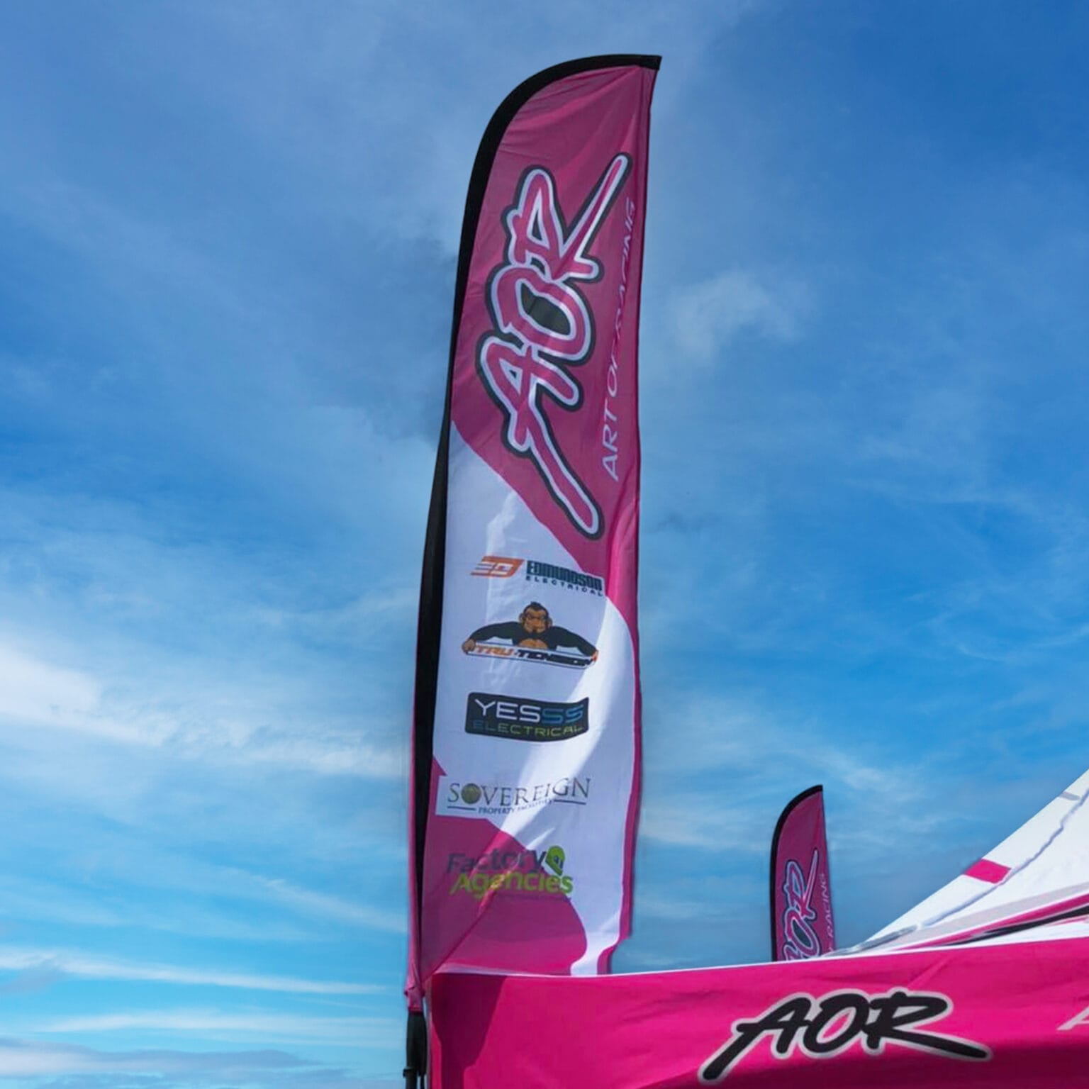 Custom Printed Flags - Surf & Turf UK