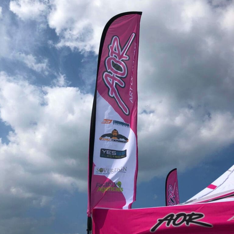 Tips for Eye-Catching Promotional Flags - Surf & Turf UK